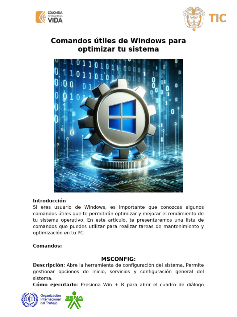 Comandos CMD | PDF | Protocolos de internet | Interfaz de línea de comando