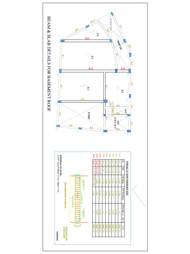 JIJA JI (Basement Roof Details) | PDF