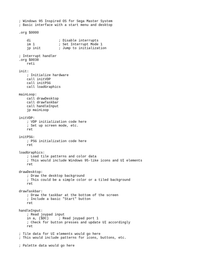 Windows95 Sms Os | PDF