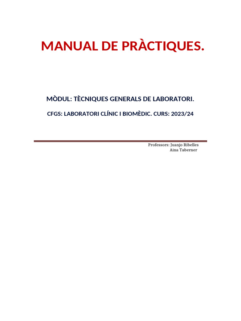 Practiques TGL | PDF