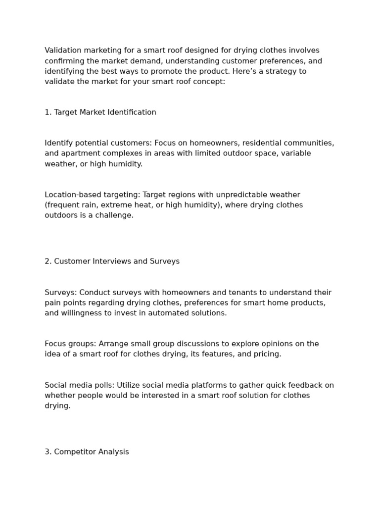 Validation Marketing | PDF | Marketing | Business