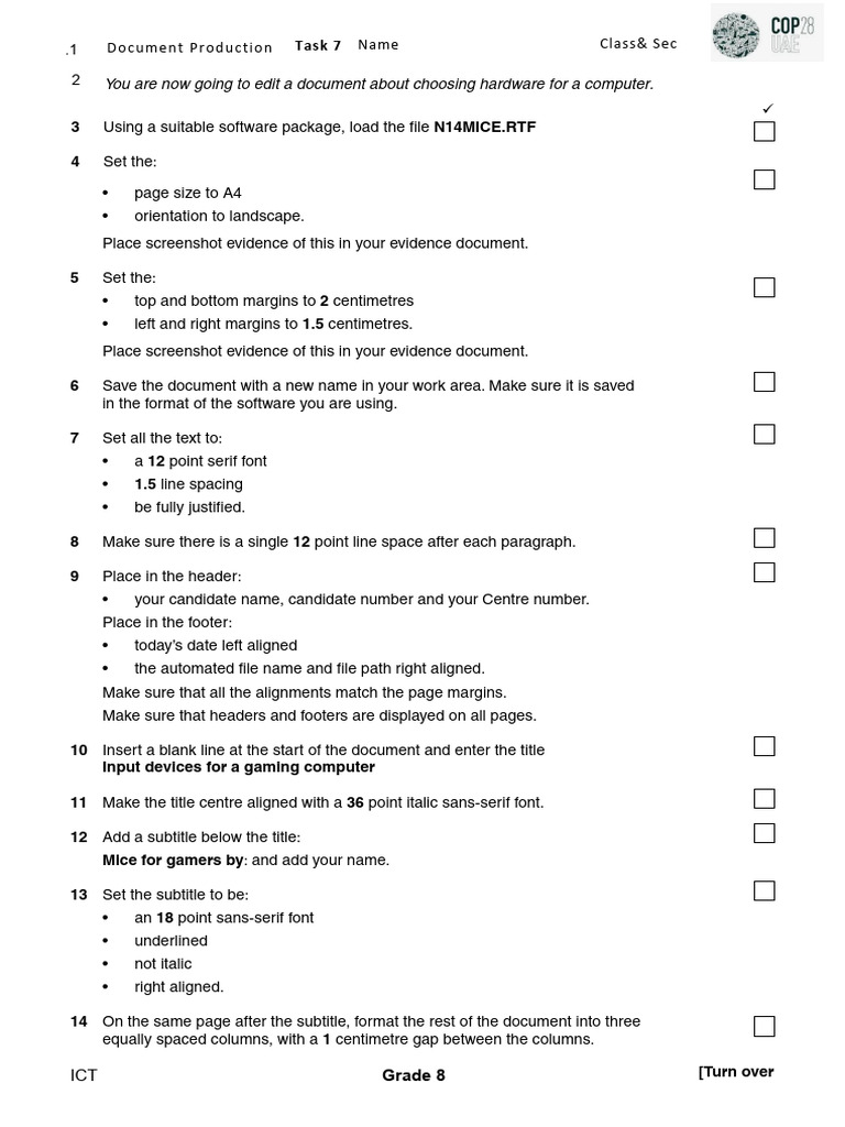 Task 7 | PDF | Paragraph | Text