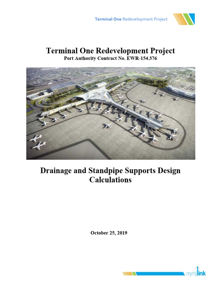 Drainage and Standpipe Supports Design Calculations - NTO SAMPLE | PDF ...