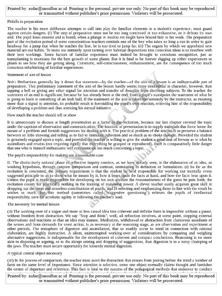 VitalSource Bookshelf - How We Think 71-78 | PDF