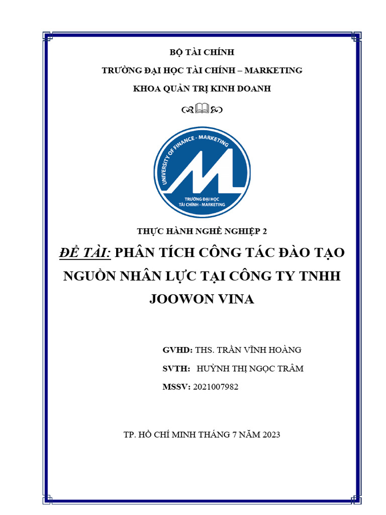 THNN2 TranVinhHoang 2021007982 | PDF