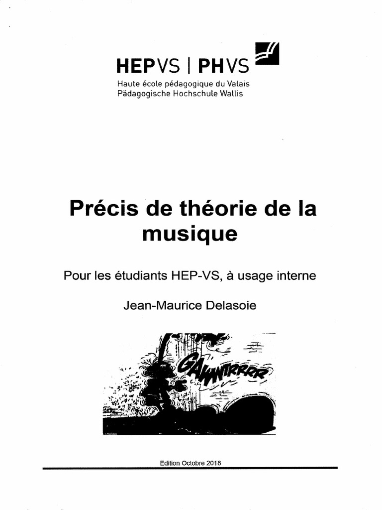 Précis de Théorie Musicale | PDF