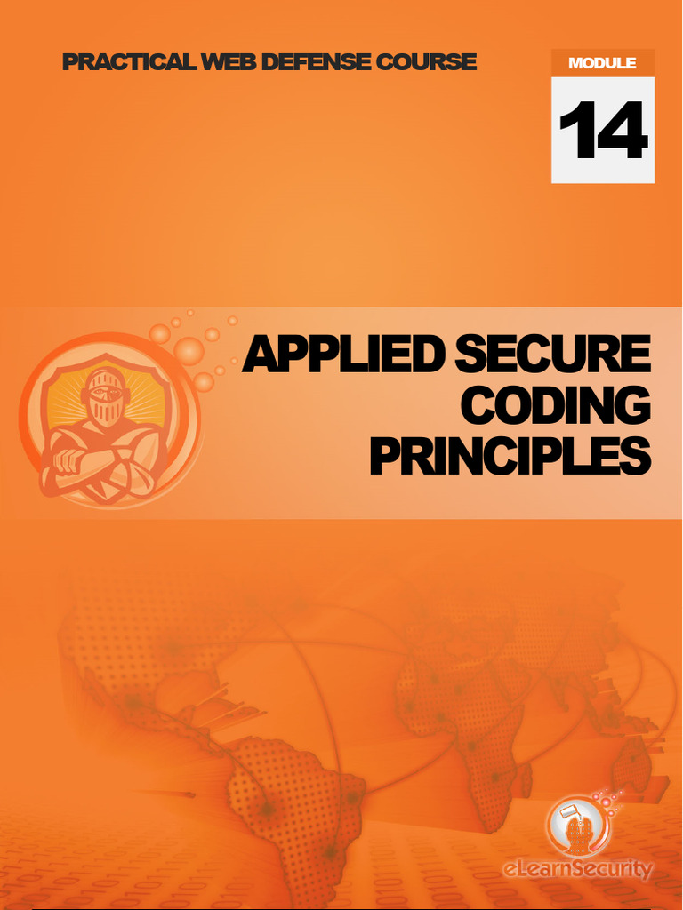 14_Applied_Secure_Coding_Principles | PDF | Http Cookie | World Wide Web