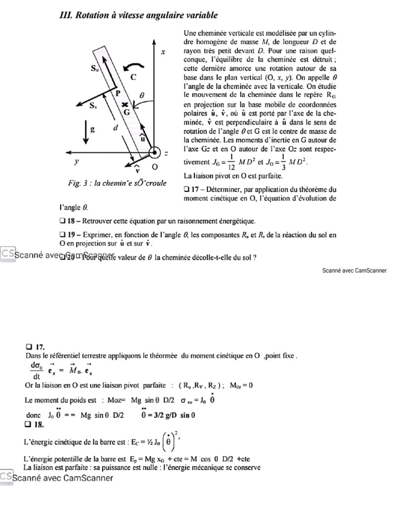Partie Corrig Mec Solid Class | PDF