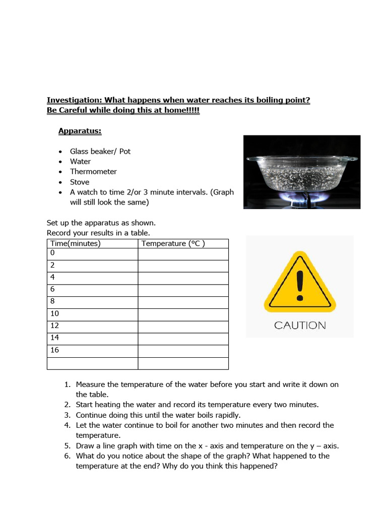 WorksheetCloud Grade 7 NaturalScience Boiling Point of Water 14 April ...