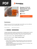 Dummy 13 Assembly Instructions | PDF