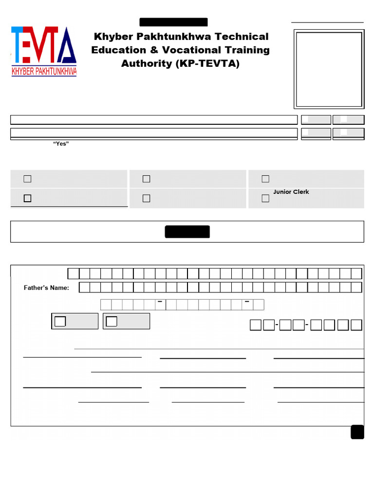 APPLICATION-FORM | PDF | Diploma | Vocational Education