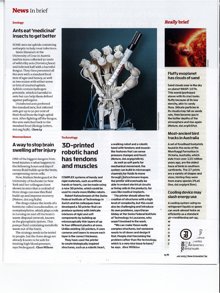 3D Printed Robotic Hand | PDF