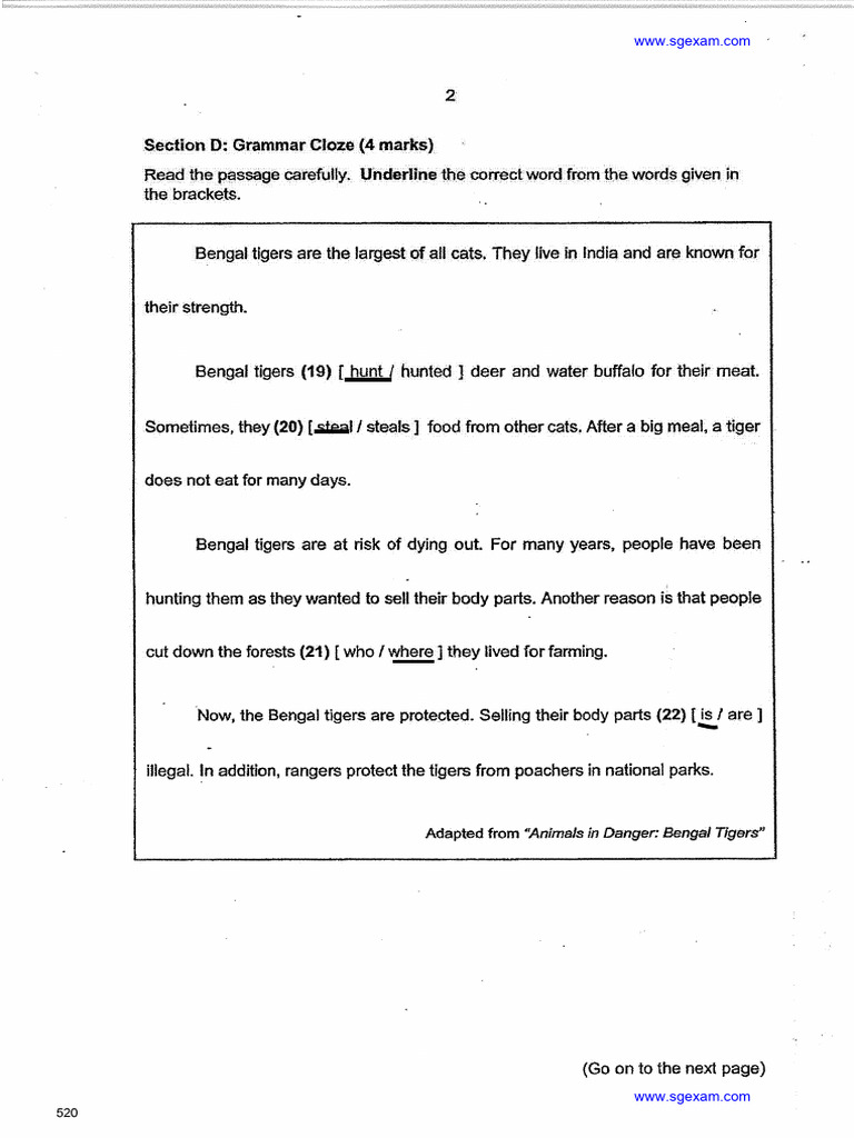 2020-P3-English-SA2-MGS (Dragged) | PDF