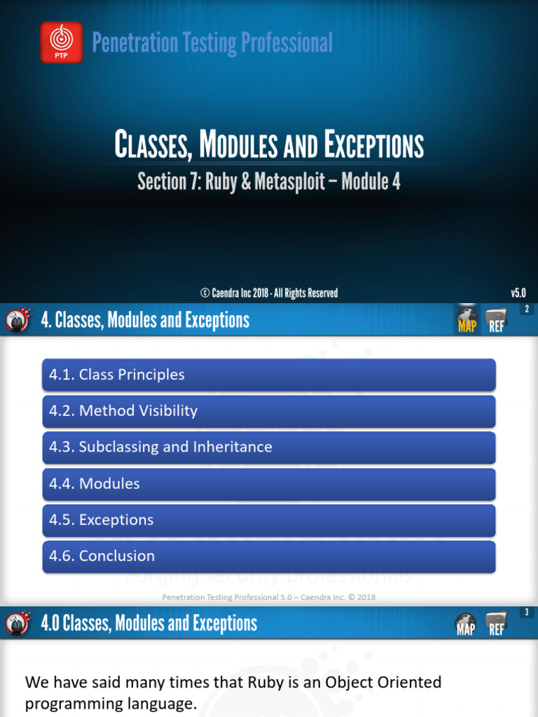 4 Classess Modules And Exception Pdf Class Computer Programming