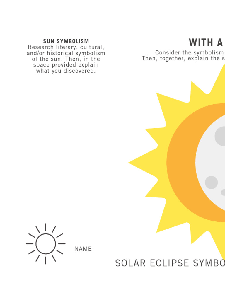 Solar Eclipse Partner Poster | PDF