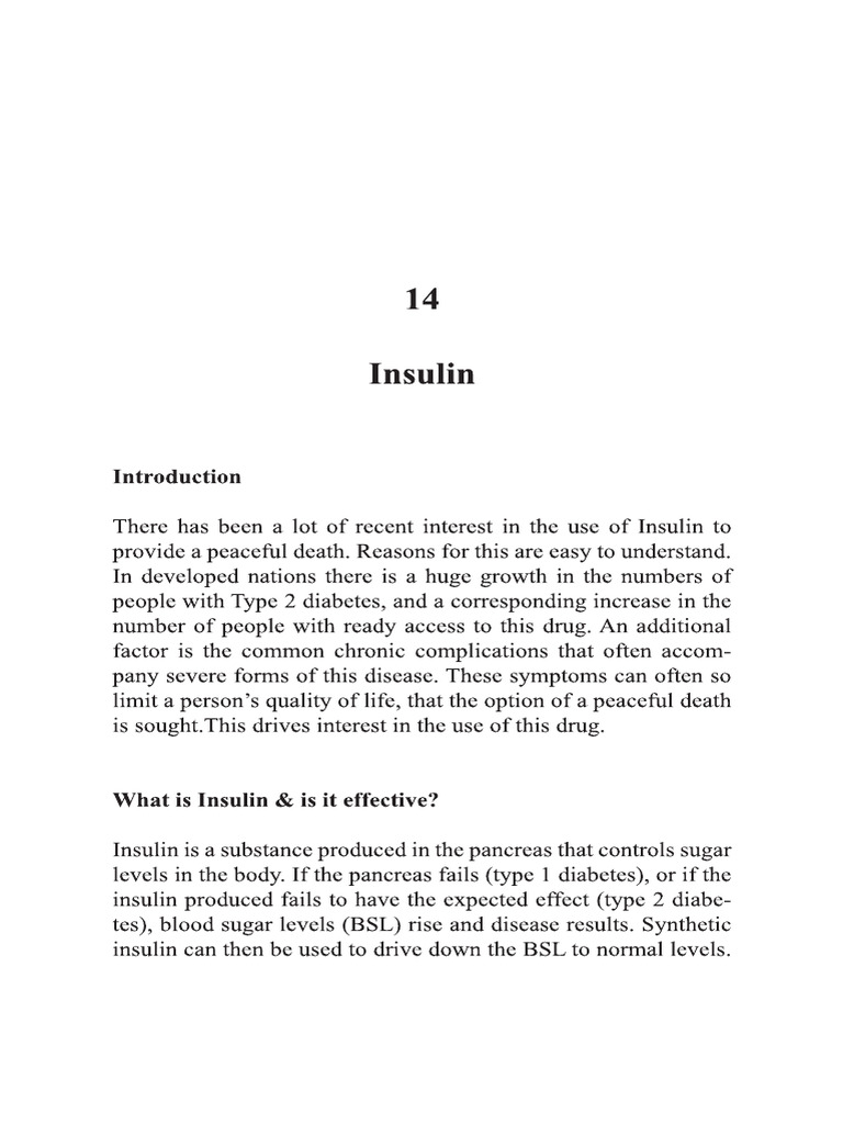 15 - Insulin | PDF