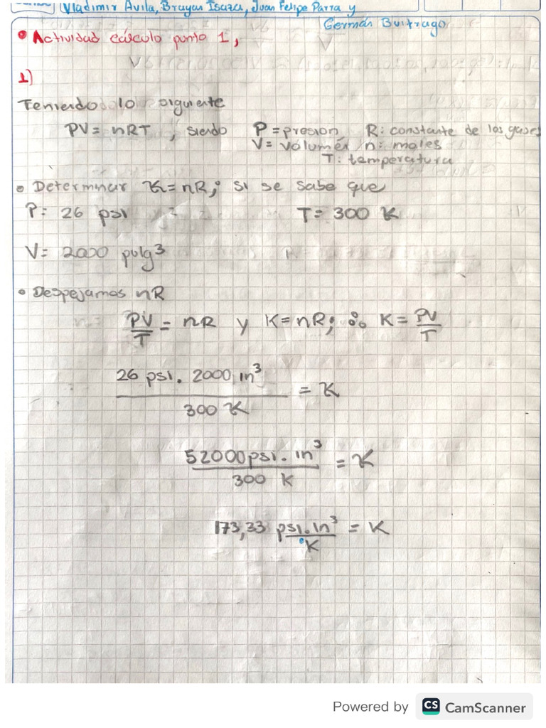 Calculo Taller 1 - Multivariable | PDF