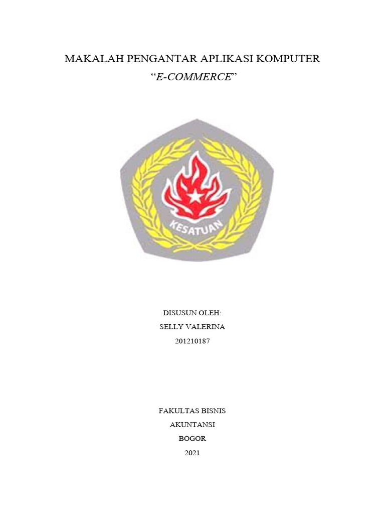 Makalah E Commerce | PDF