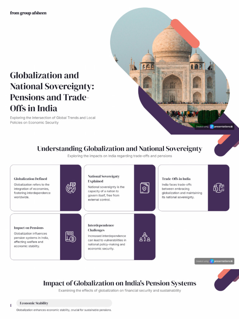 Globalization and National Sovereignty in India | PDF