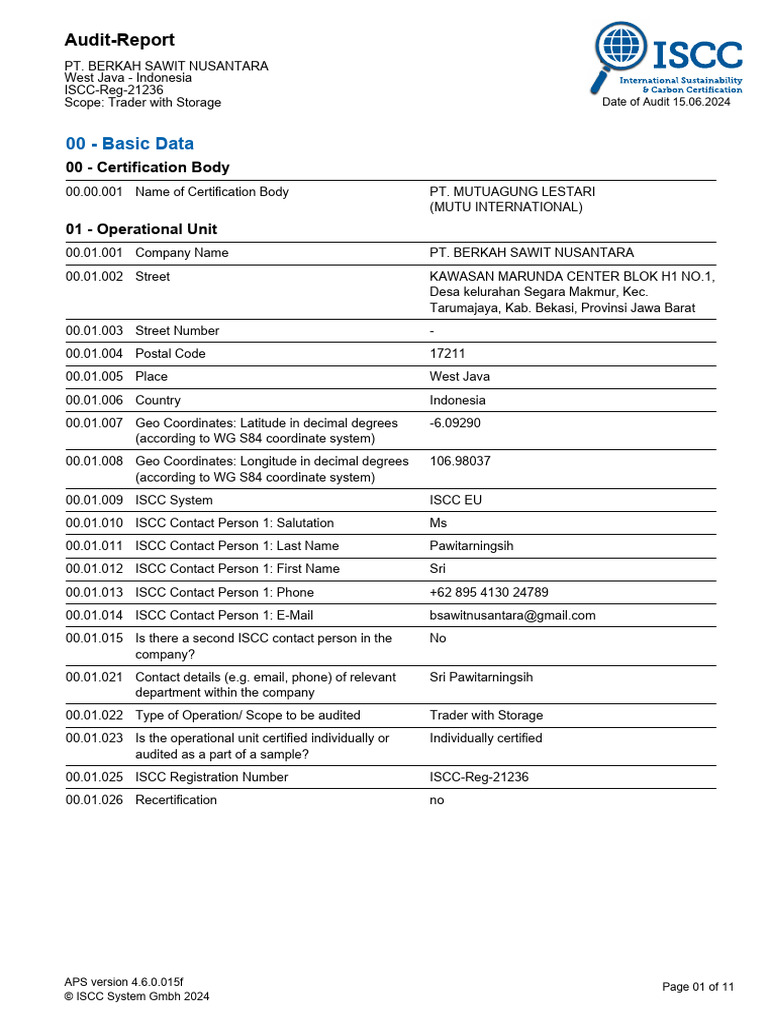 MainAudit_21236_Complete | PDF | Audit | Database Transaction