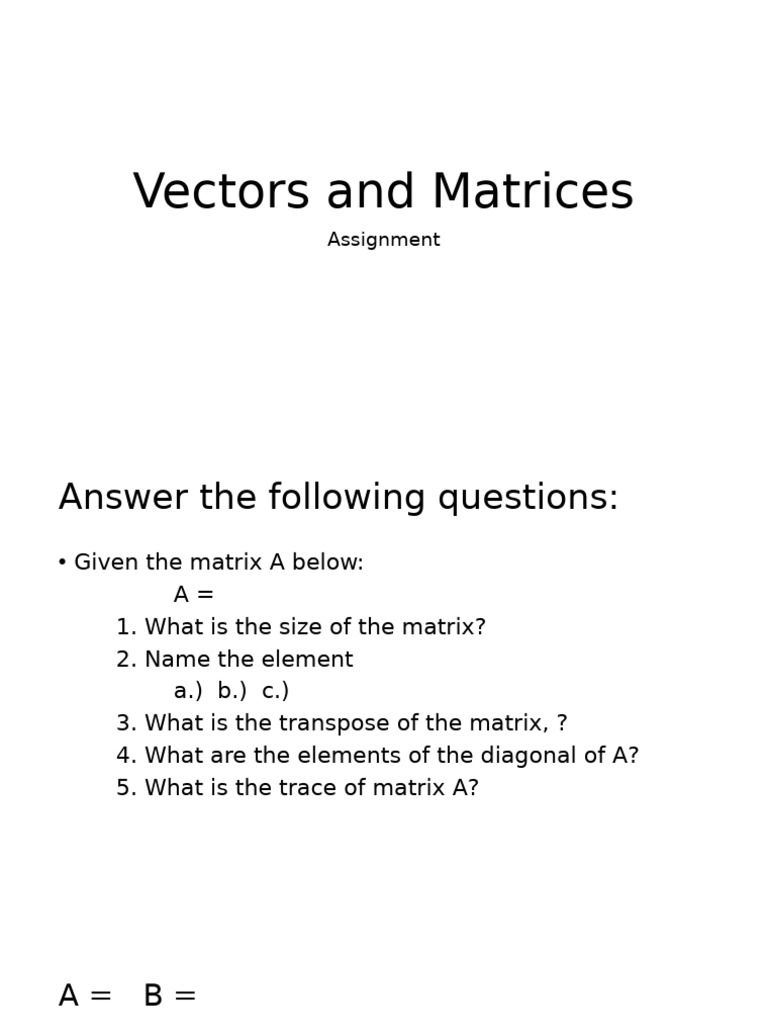 Linear Algebra Homework | PDF | Teaching Methods & Materials | Computers