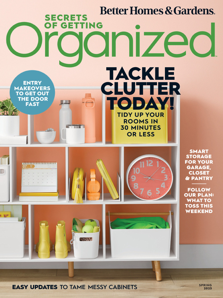 Secrets of Getting Organized - Spring 2023 - Secrets of Getting Organized | PDF | Recycling ...