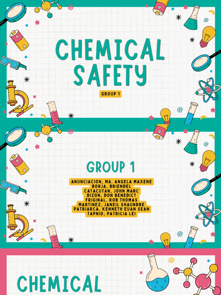 CHEMICAL-SAFETY-Group-1-1ECE-101 | PDF | Carcinogen | Occupational ...