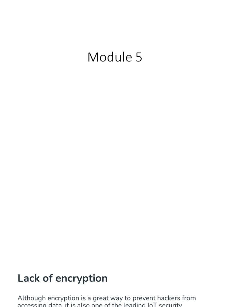 module5 | PDF | Key (Cryptography) | Computer Access Control