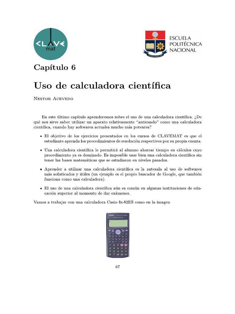 6 Calculadora | PDF