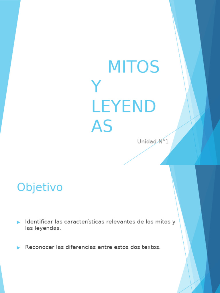 5° Lenguaj 2 PPT MITO LEYENDA | PDF