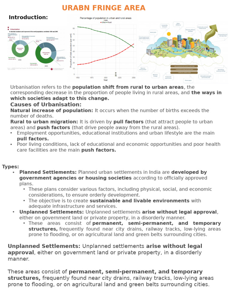 urban fringe | PDF | Cost Of Living | Urbanization