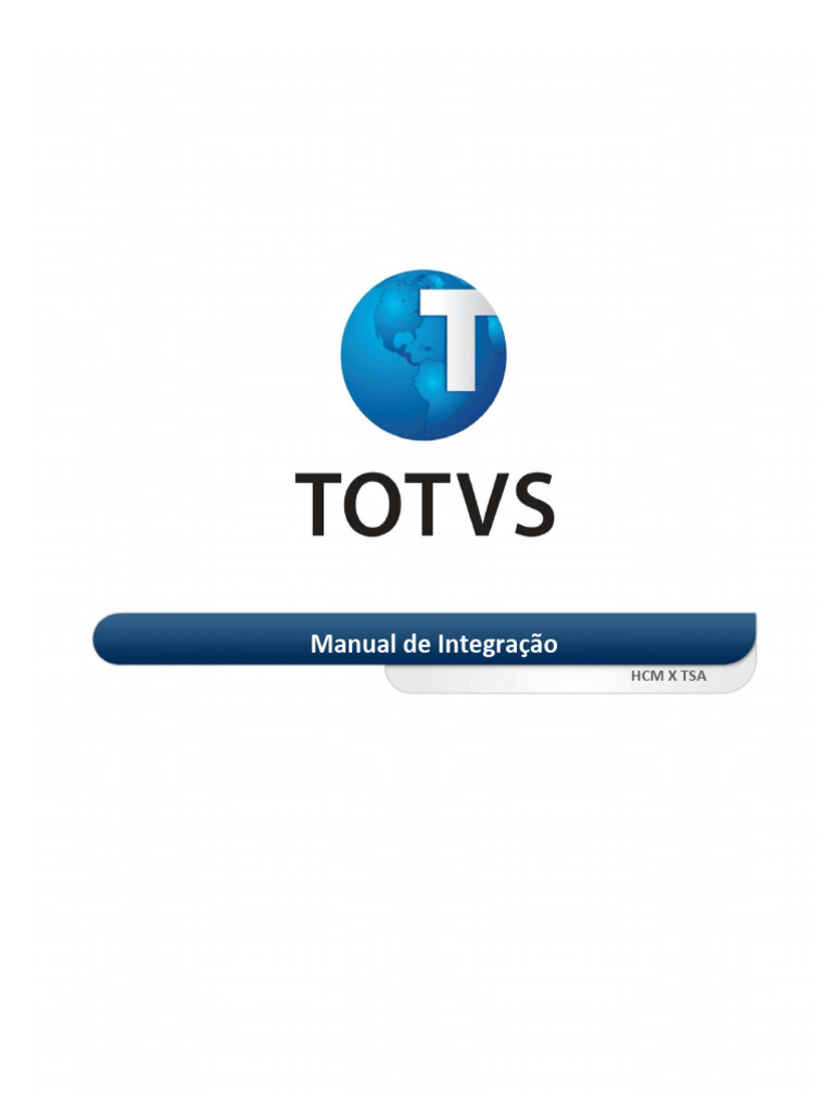 Integração HCM e TSA: Manual Completo | PDF | Informação | Transação em ...