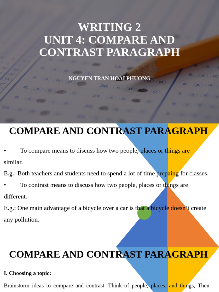 WRITING 2 - Unit 4 | PDF | Adjective