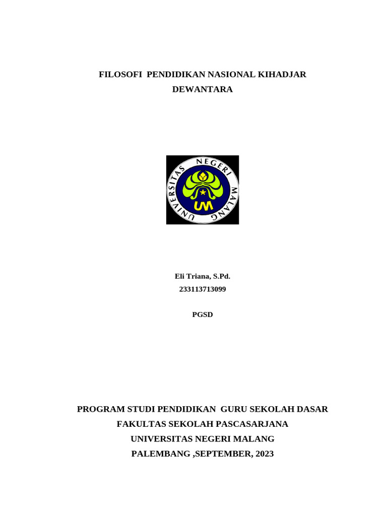 Laporan PPG 1 Eli Benar | PDF