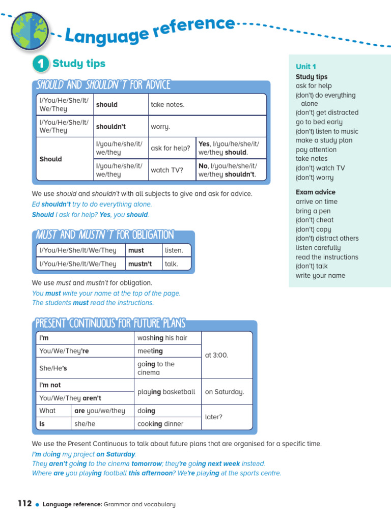 Destination - B1 - LanguageReference 5 Primaria | PDF | Adjective | Linguistics