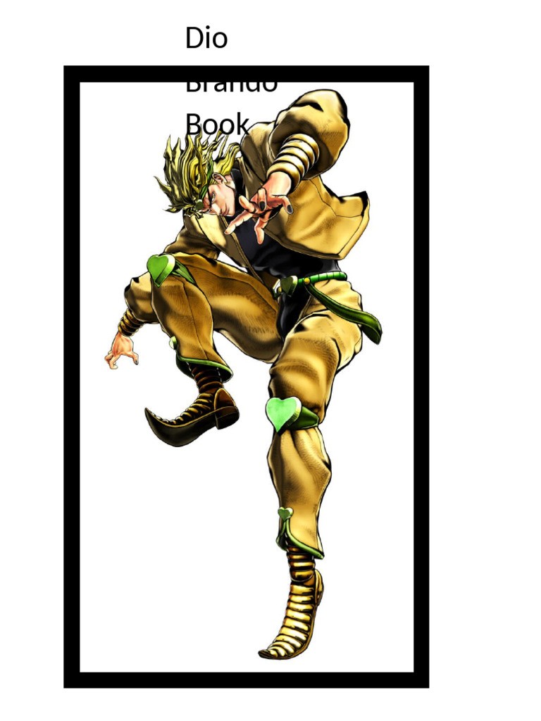 Dio Brando Book Overview | PDF
