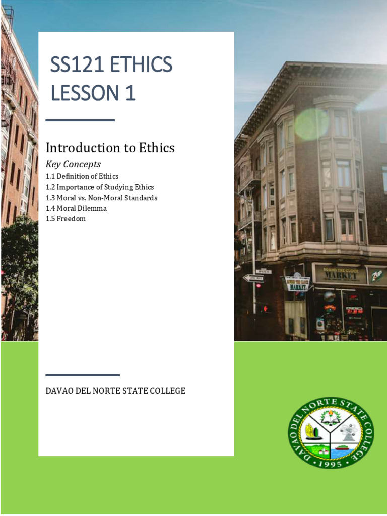 SS121 Revised Module | PDF | Morality | Reason