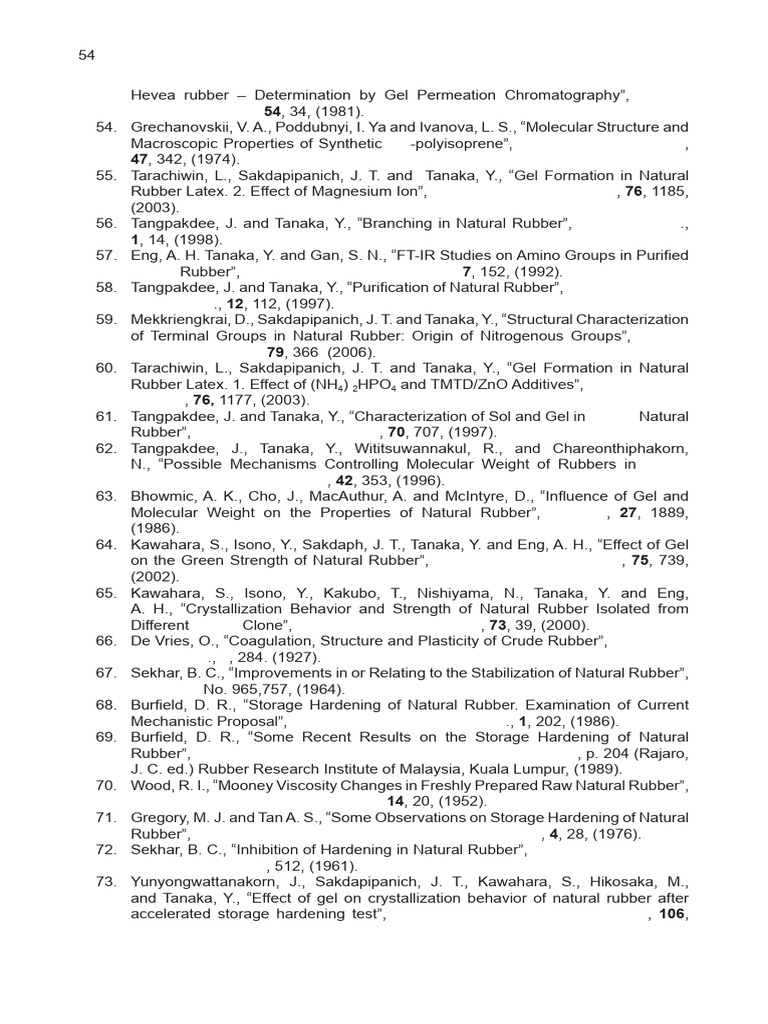 Event of Rubber Processing Book Volume 64 | PDF | Natural Rubber ...