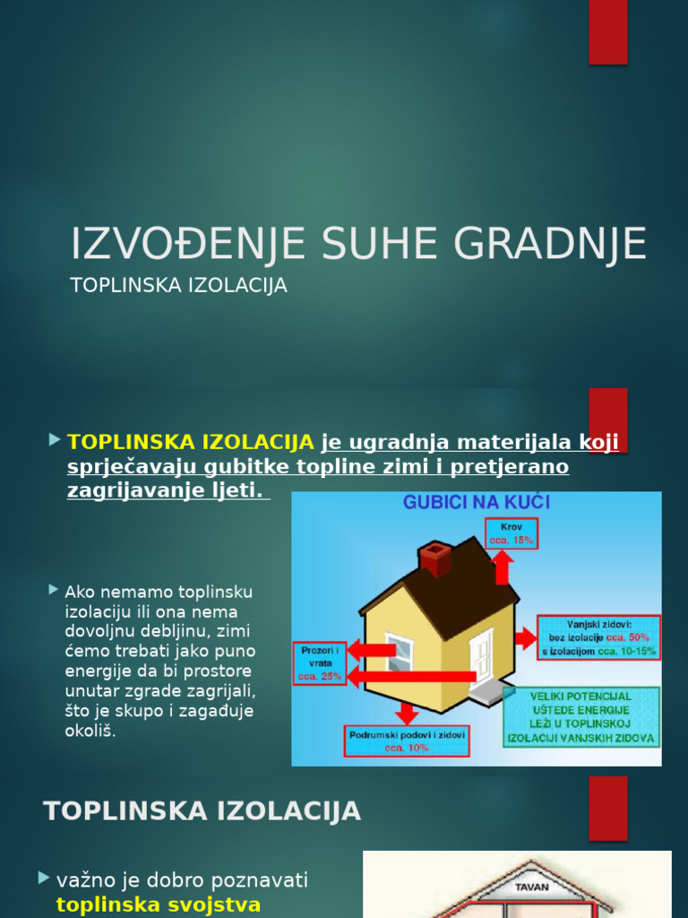 04 - Toplinska Izolacija | PDF