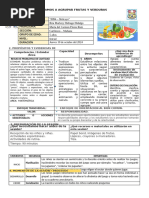 MIERCOLES 5 - SESIÓN DE APRENDIZAJE Divertido Es Agrupar Con Frutas | PDF | Cognición