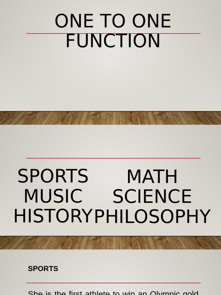 One To One Function | PDF | Mathematics | Plato