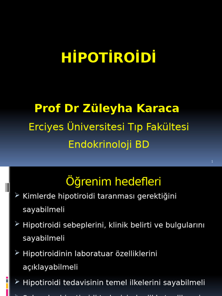 30) Hipotiroidi ZK | PDF