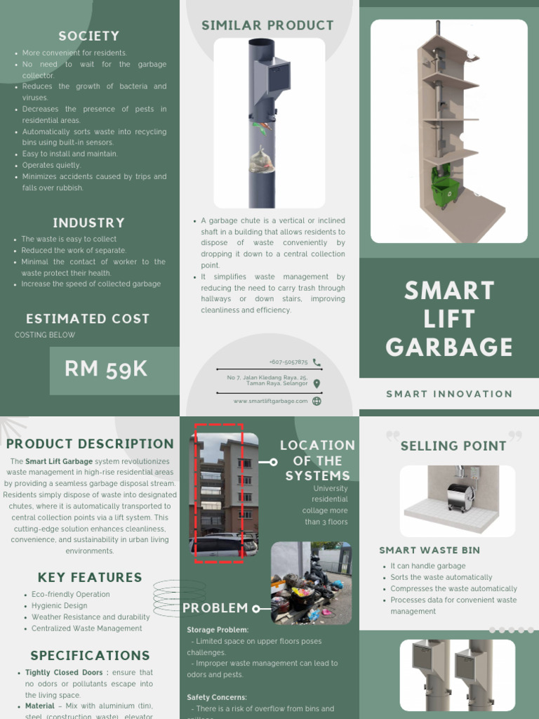 SMART LIFT GARBAGE | PDF | Waste | Waste Management
