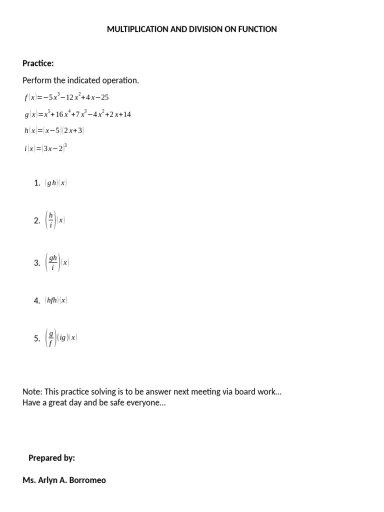 Worksheet Genmath | PDF