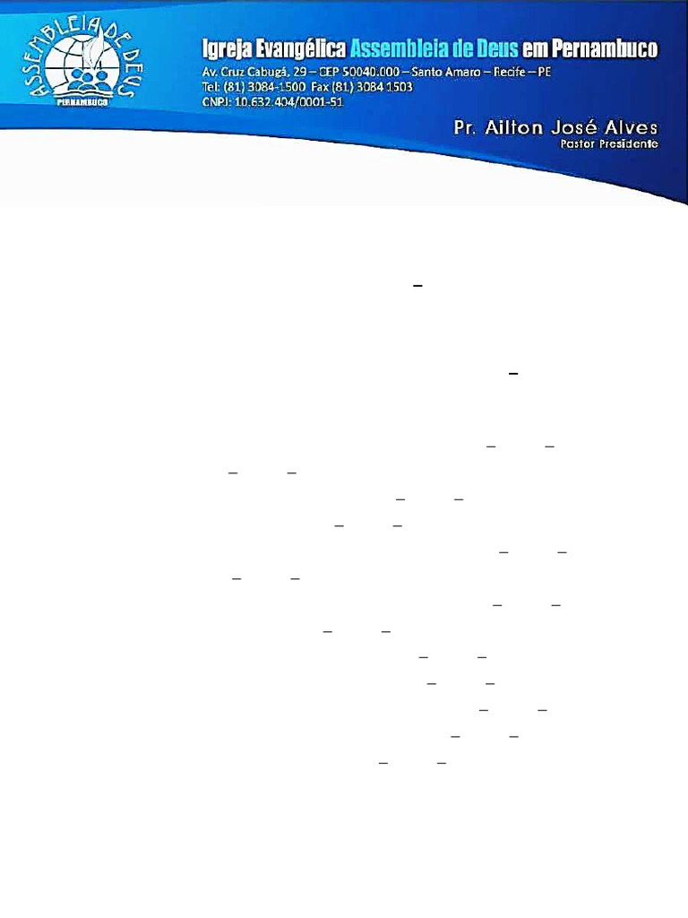 Cronograma - Resumo Das Aulas - Revista EBD - 3º Tri 2024 | PDF