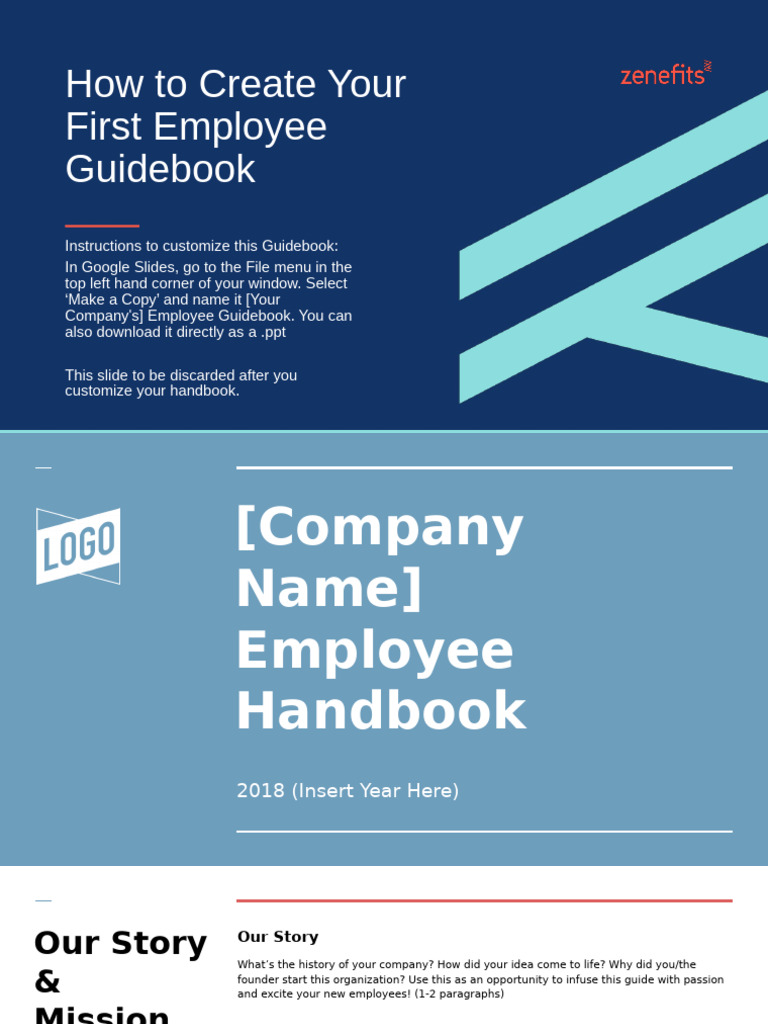 How To Create Your First Employee Handbook | PDF | Employment ...