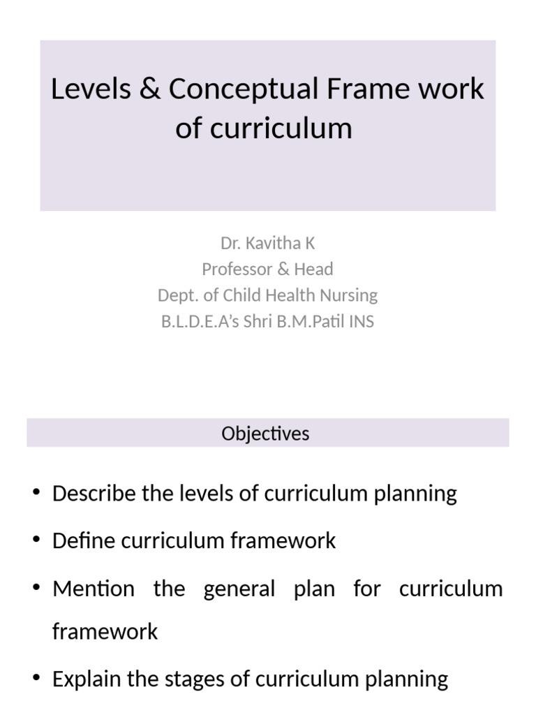 Levels & Framework | PDF | Curriculum | Evaluation