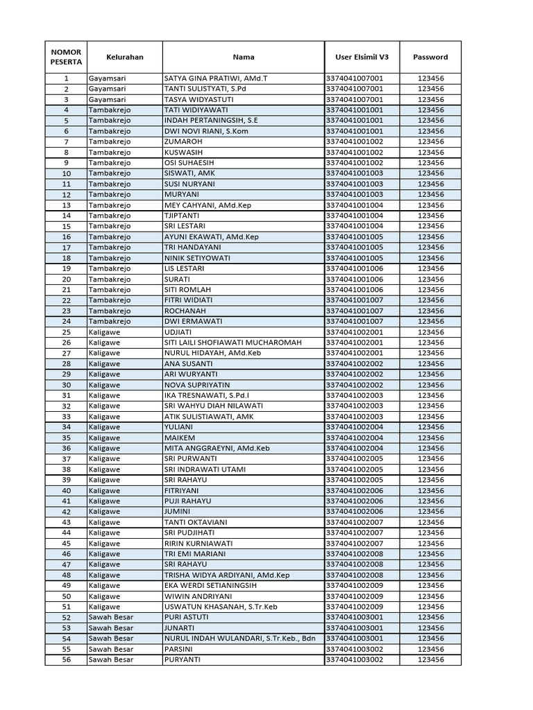 User Password Elsimil V3 | PDF