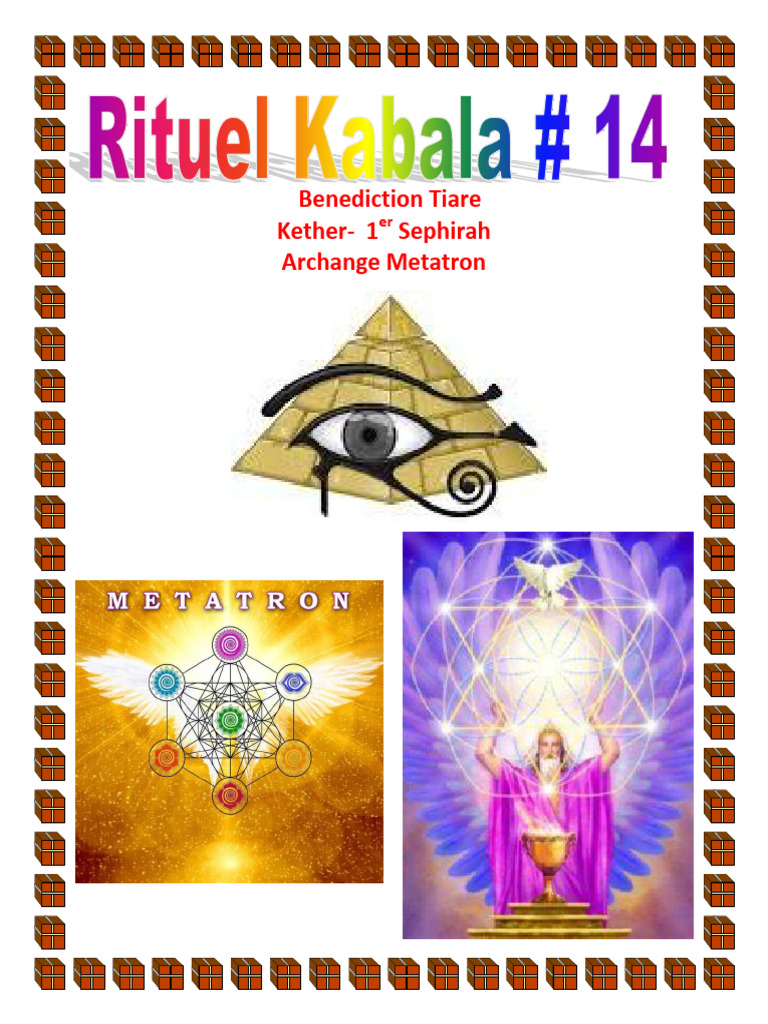 Rituel Kabal Metatron !er Sephira | PDF | Théologie | Doctrines et croyances religieuses