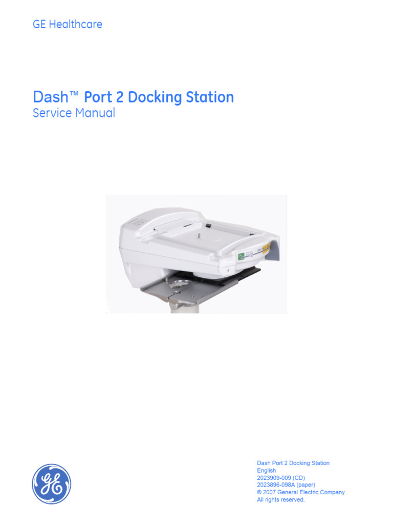 2000966-419A DashPort2 SE5 Service | PDF | Safety | Electromagnetic ...